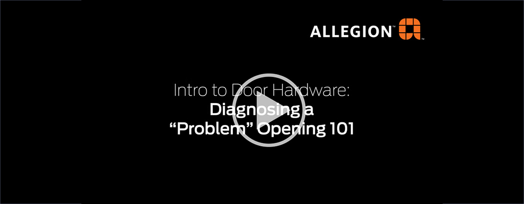 Allegion Presents: Introduction to Door Hardware | SECLOCK
