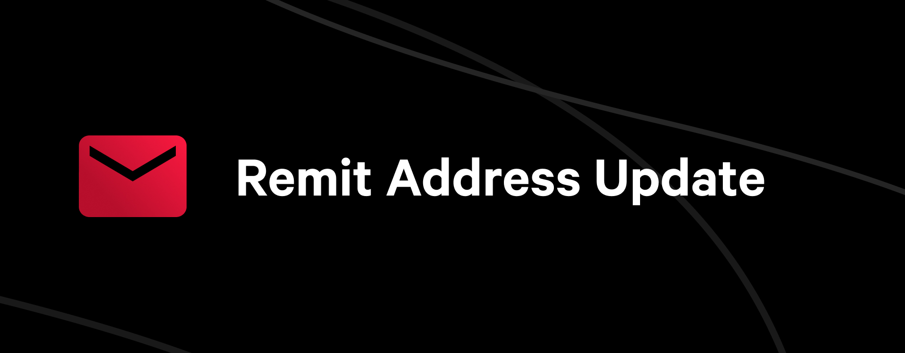 Our Remit Address Has Changed | SECLOCK