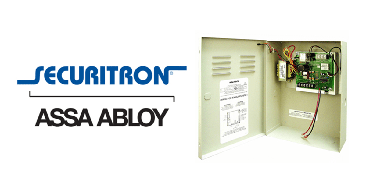 Securitron BPS Power Supplies | SECLOCK