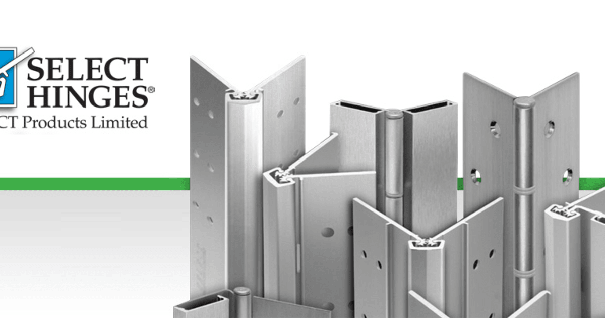 New Select Hinges Price Book | SECLOCK
