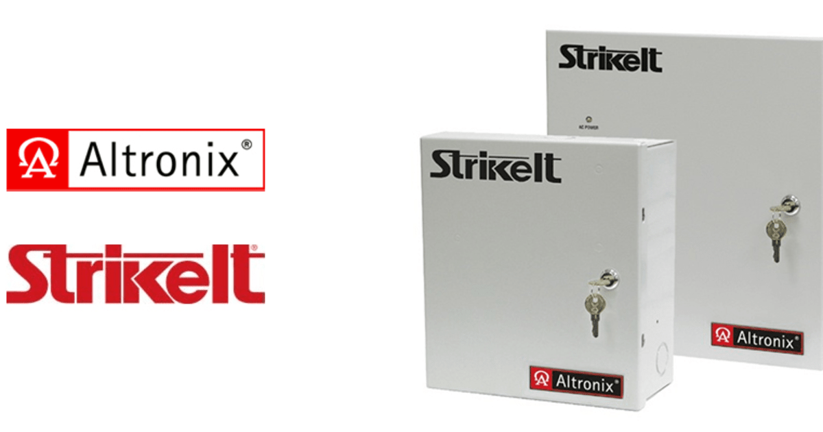 Altronix® StrikeIt4: When one door closes, another opens. | SECLOCK